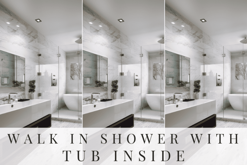 35 Luxurious Ideas For A Walk In Shower With Tub Inside ~ You’ll Never ...