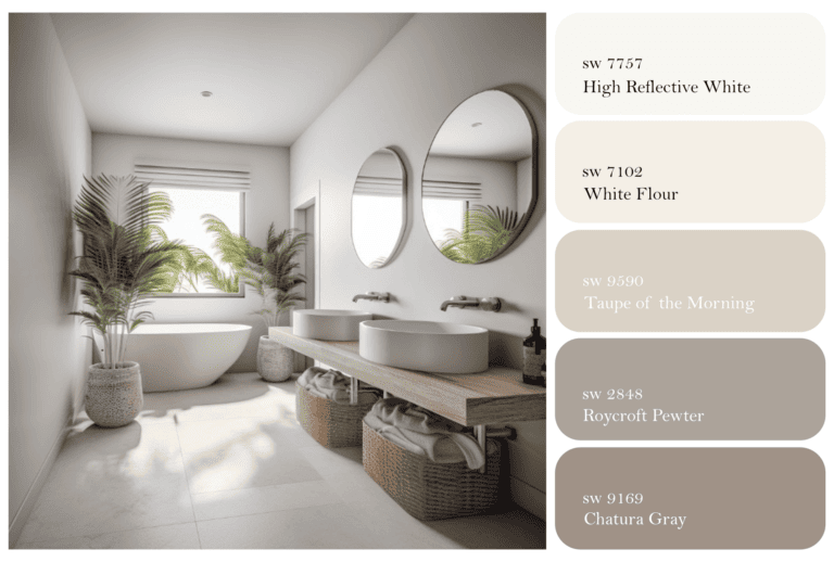 16 Gorgeous Bathroom Color Schemes That Will Instantly Relax You