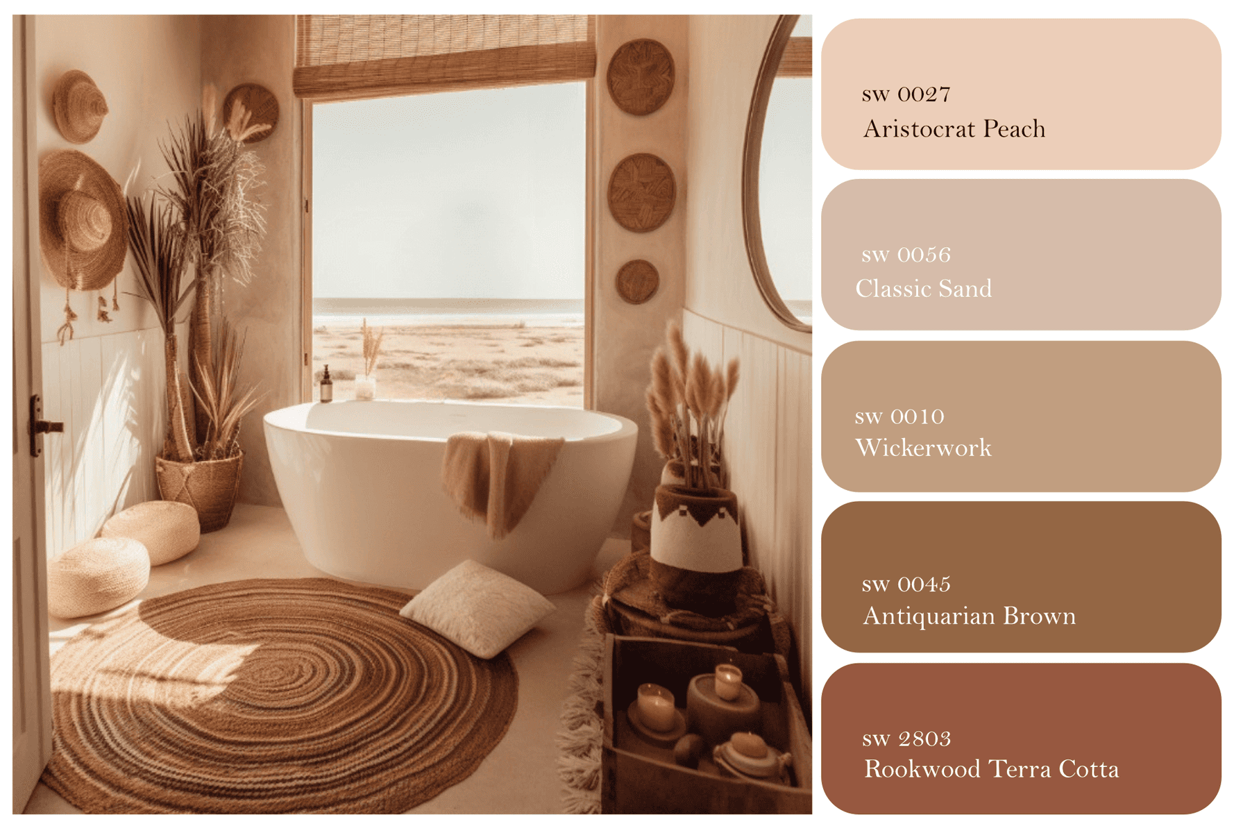 16 Gorgeous Bathroom Color Schemes That Will Instantly Relax You