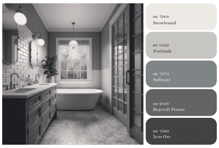 16 Gorgeous Bathroom Color Schemes That Will Instantly Relax You