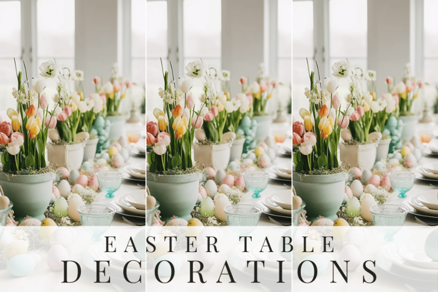 43 Stunning Easter Table Decorations ~ Create The Easter Tablescape Of ...