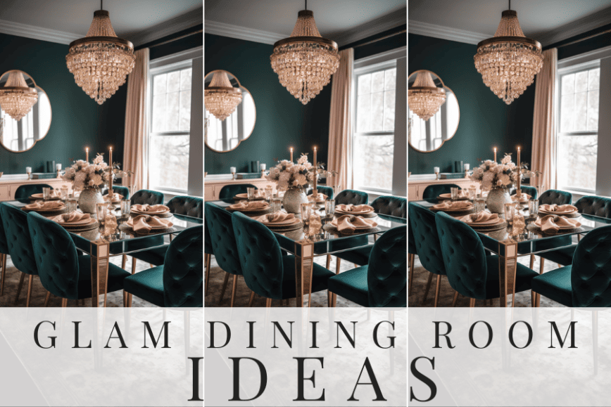 11 Gorgeous Glam Dining Room Ideas That Will Stun Your Guests