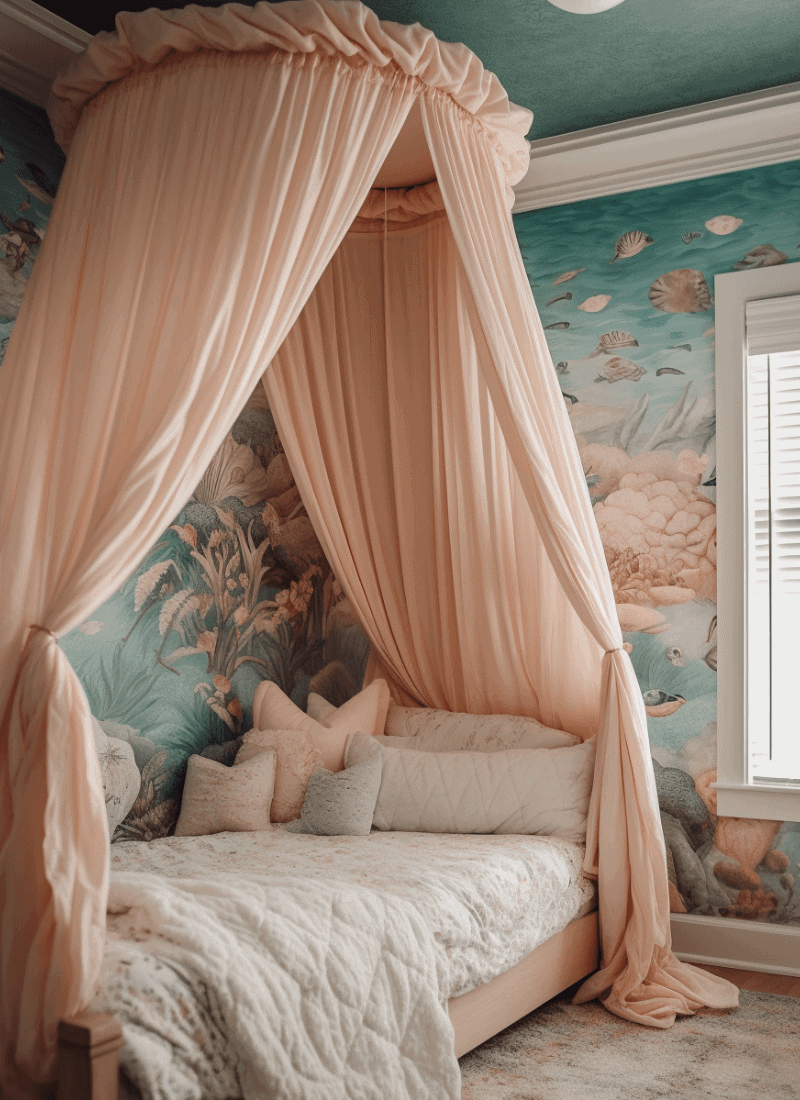 14 Super Cute Mermaid Themed Bedroom Ideas You’ll Want To Steal! - Your ...