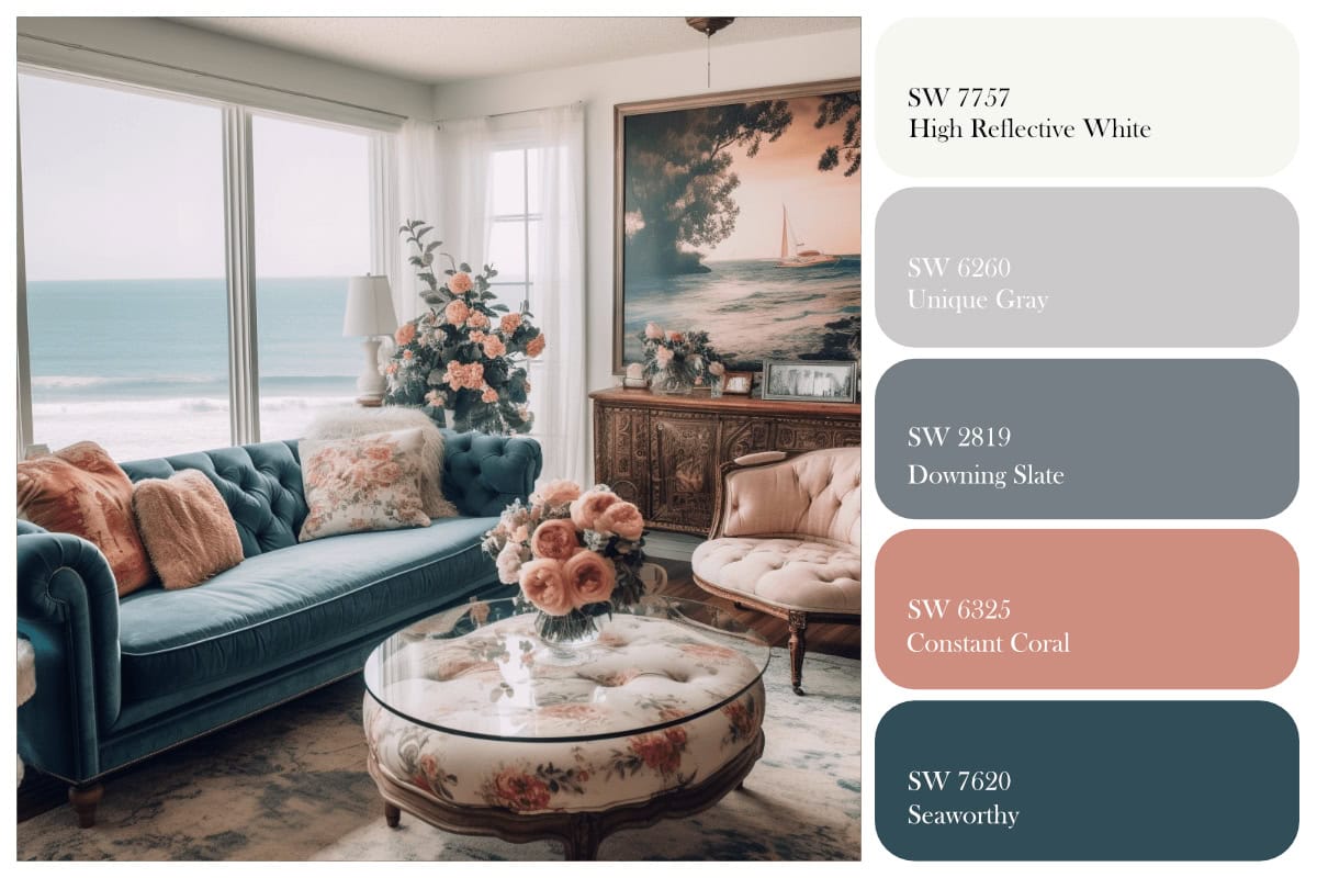 25 Breathtaking Living Room Color Schemes Using Sherwin Williams Paint ...
