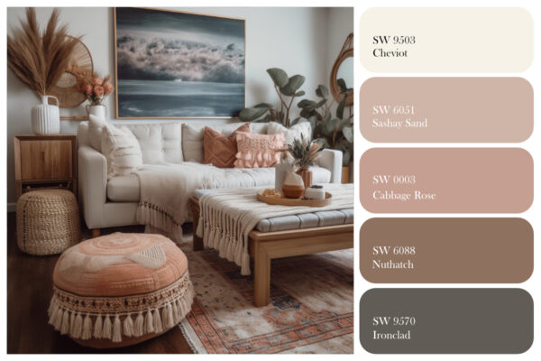 25 Breathtaking Living Room Color Schemes Using Sherwin Williams Paint ...