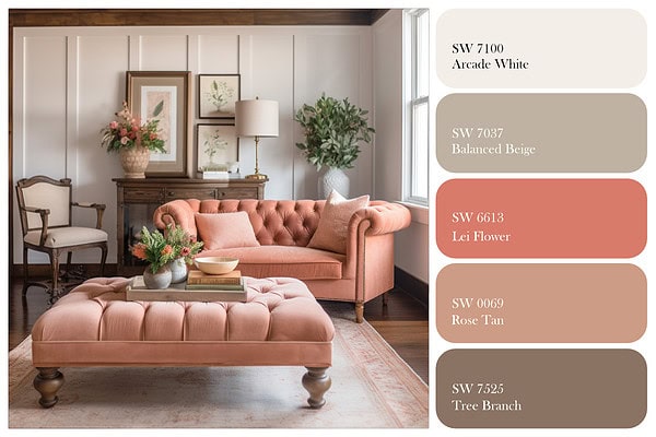 25 Breathtaking Living Room Color Schemes Using Sherwin Williams Paint ...