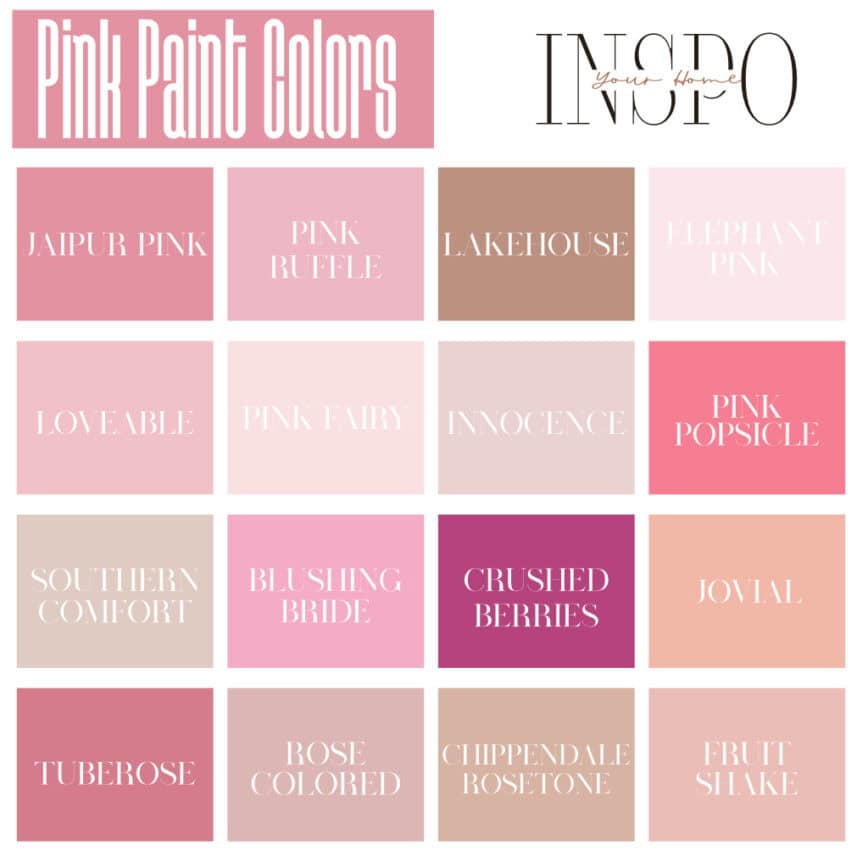 16 Gorgeous Pink Paint Colors For Bedroom That Will Make Your Space ...