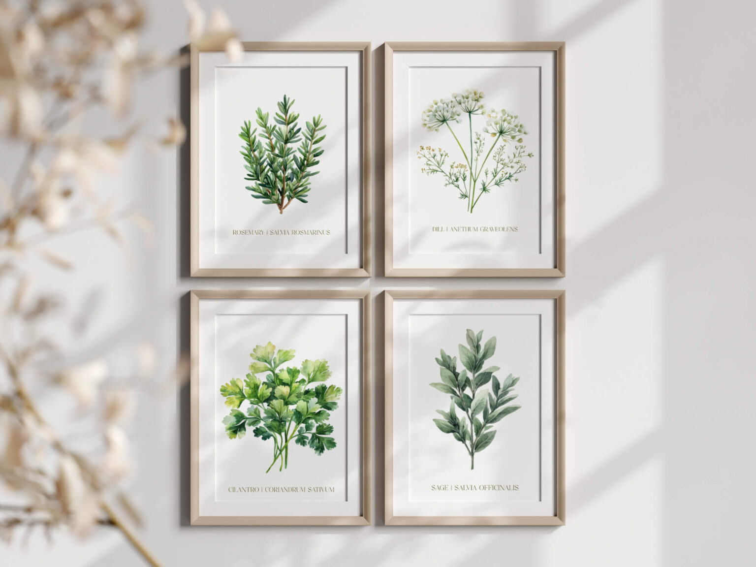 Free Printable Plant Wall Art ~ Decorate Your Home With These Stunning ...