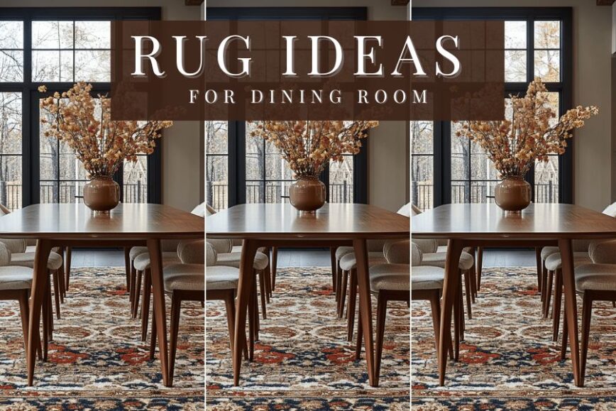 12 Stunning Rug Ideas For Dining Room ~ Enhance Your Space With The ...