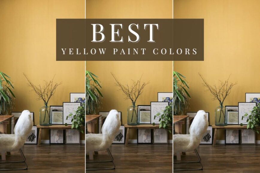 The Best Yellow Paint Colors To Use In Any Space! - Your Home Inspo